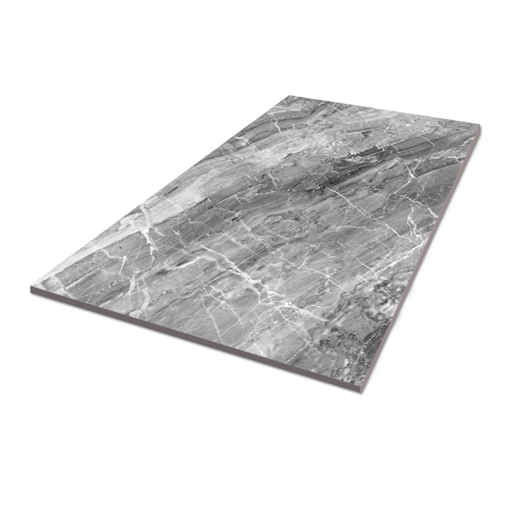 พื้น/ผนังตกแต่ง 120x240x0.6 ผิวExtra Hard ลายหินอ่อน Orobico Grey